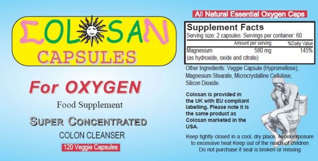 Colosan 120 Capsules £29.99 from The Finchley Clinic